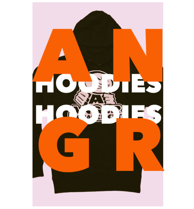 Anger Management Logo Hoodies | Assortment of Colors and Styles| Unisex ...